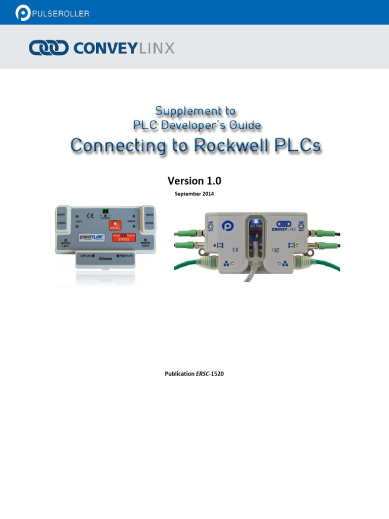 Connecting ConveyLinx To Rockwell | PDF | Programmable Logic Controller ...