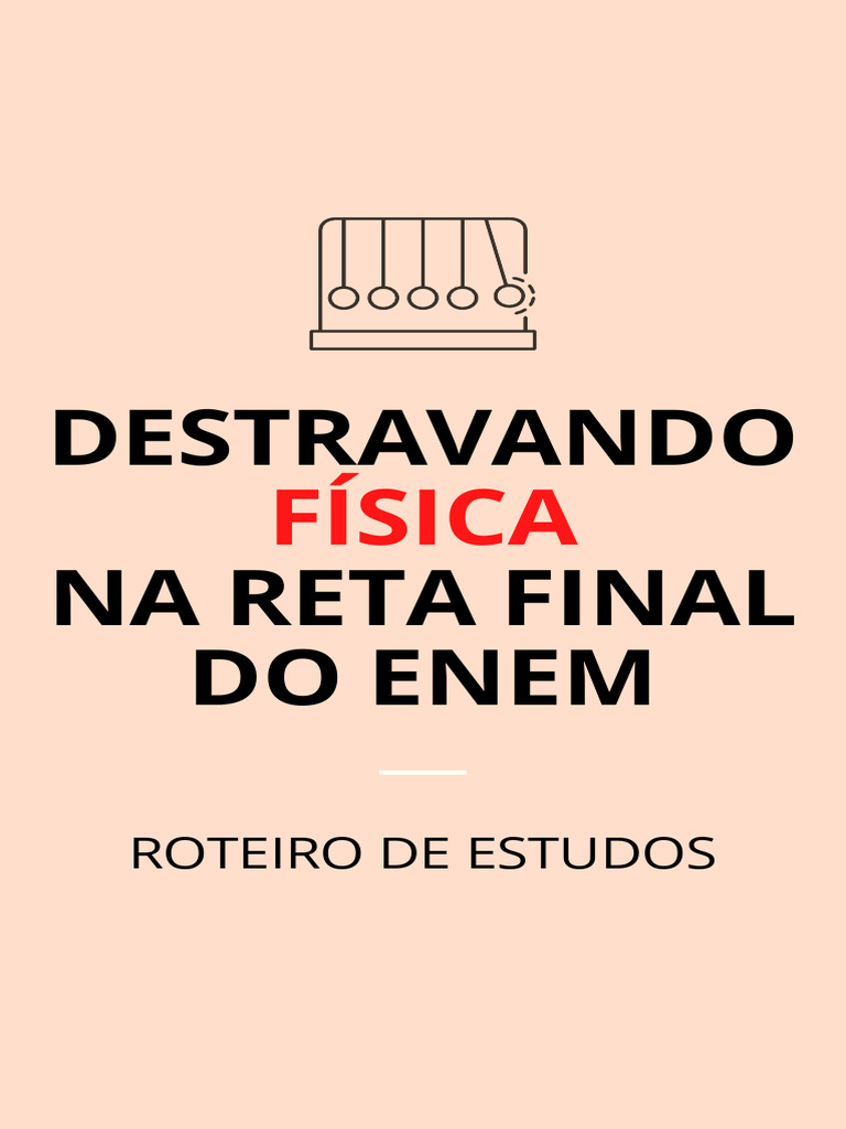 Destravando Física Reta Final | PDF