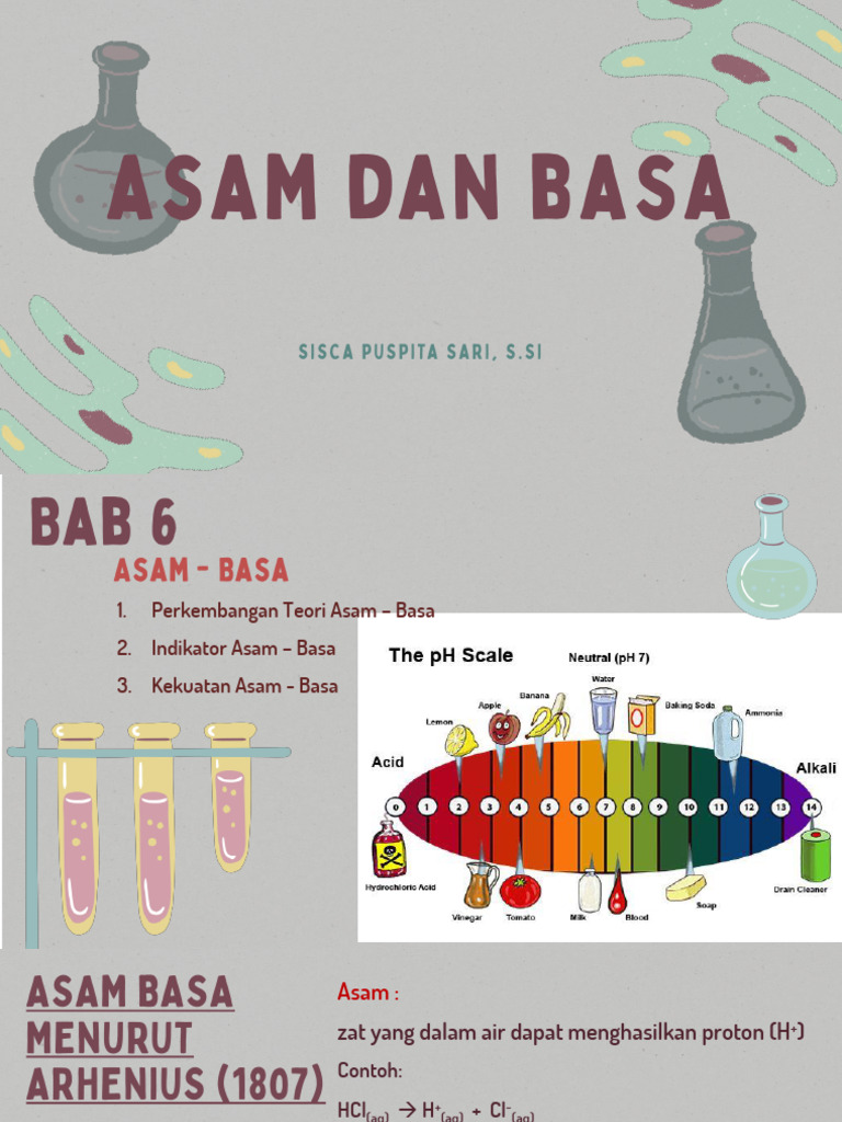 Asam Basa | PDF | Sains & Matematika