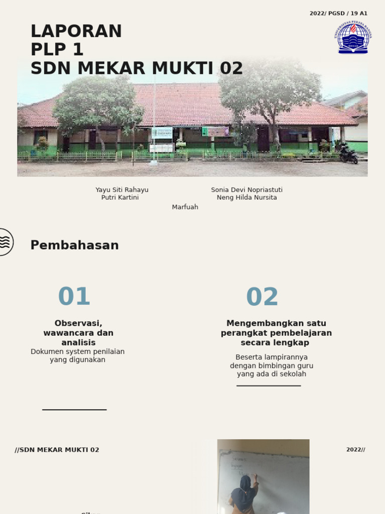 Laporan PLP 1 Mei | PDF