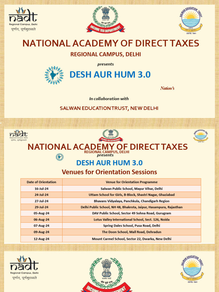 Brochure NADT-DeshAurHum 3.0 Information-Sharable | PDF