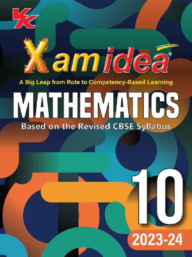 XAM Idea Mathematics CBSE Class 10 - Compressed | PDF