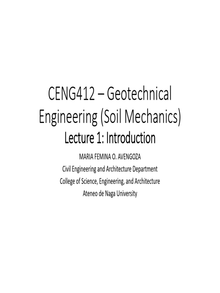 Lecture 01 Introduction | PDF