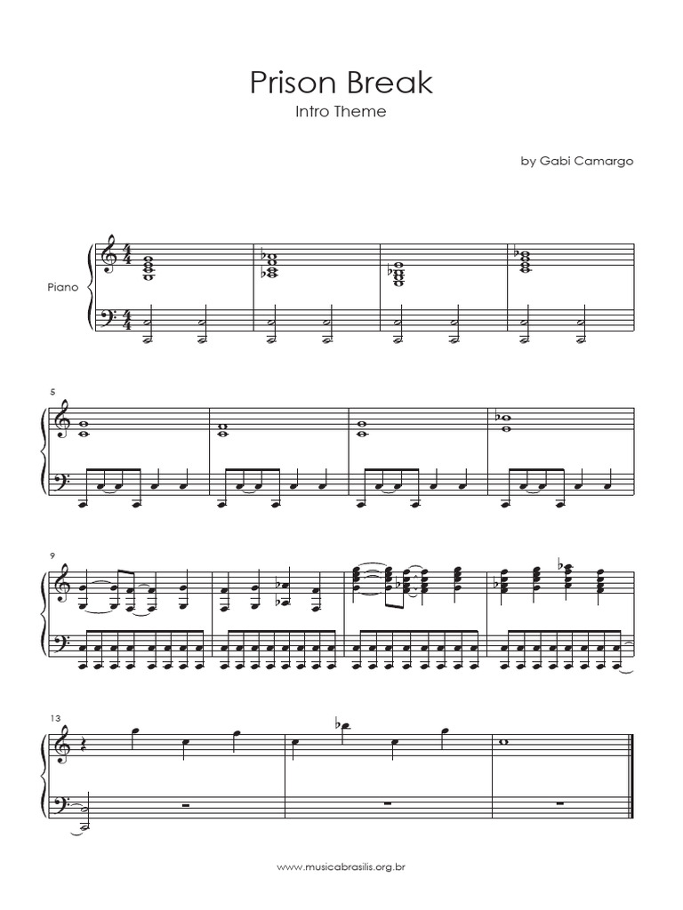 Prison Break - Theme | PDF