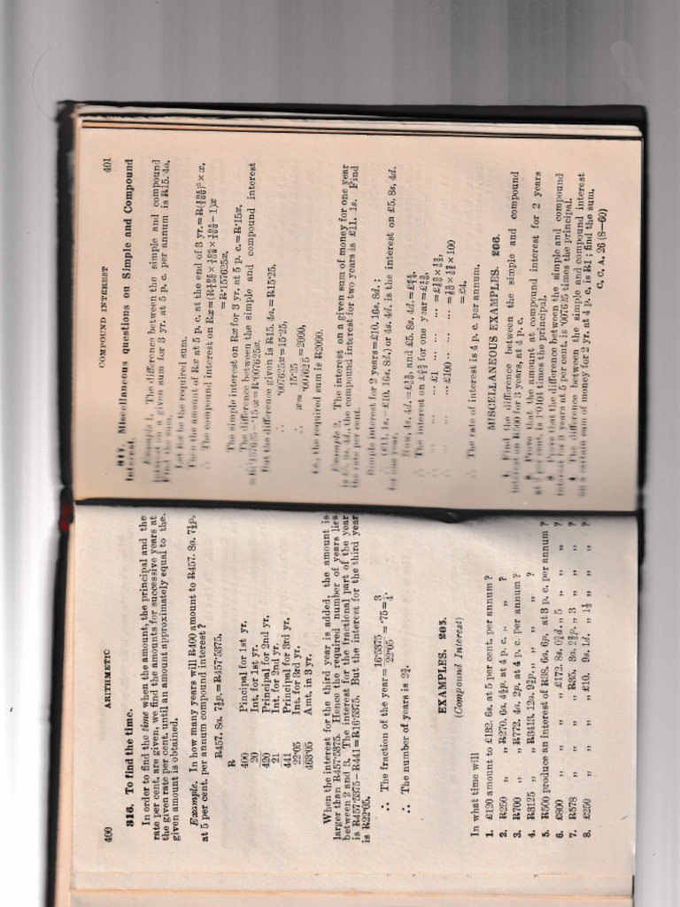 Simple Interest | PDF