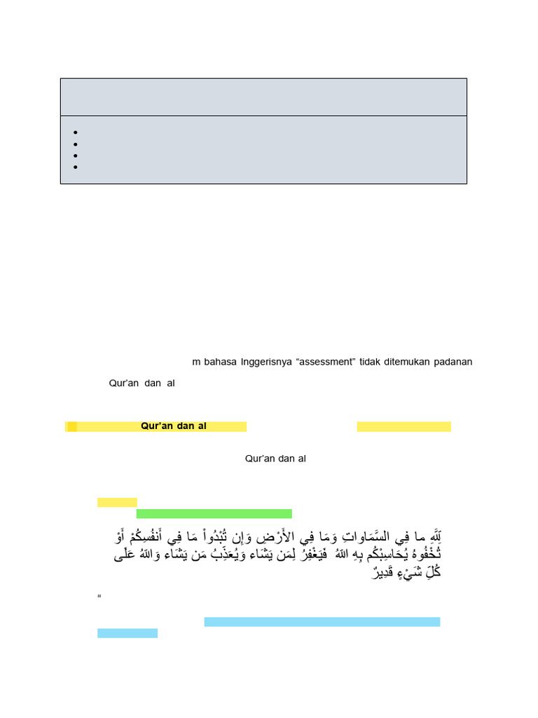 Pentaksiran Nota | PDF