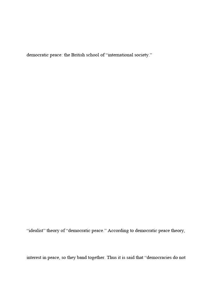 Despite The Fears of Many Realists | PDF