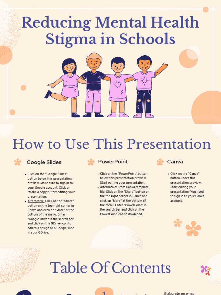 Cópia de Reducing Mental Health | PDF