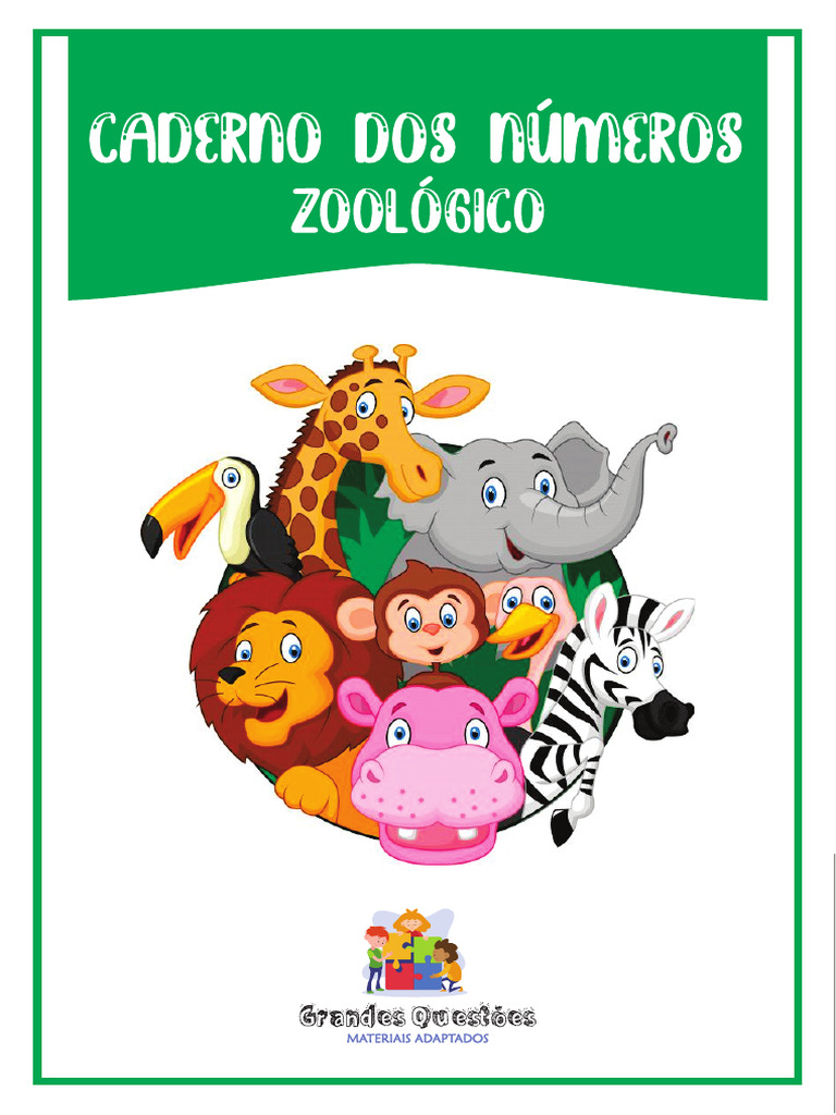 Contando Com o Zoologico | PDF