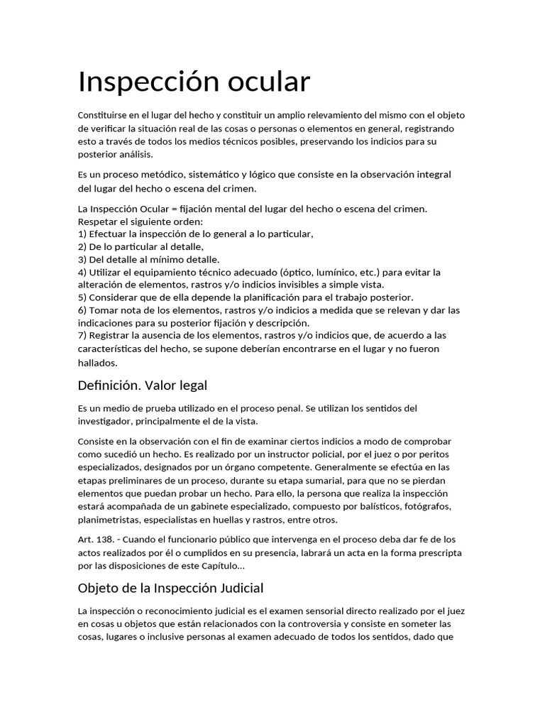 Mod 3 - 2 - Escena Del Crimen - T.I.E.C. | PDF