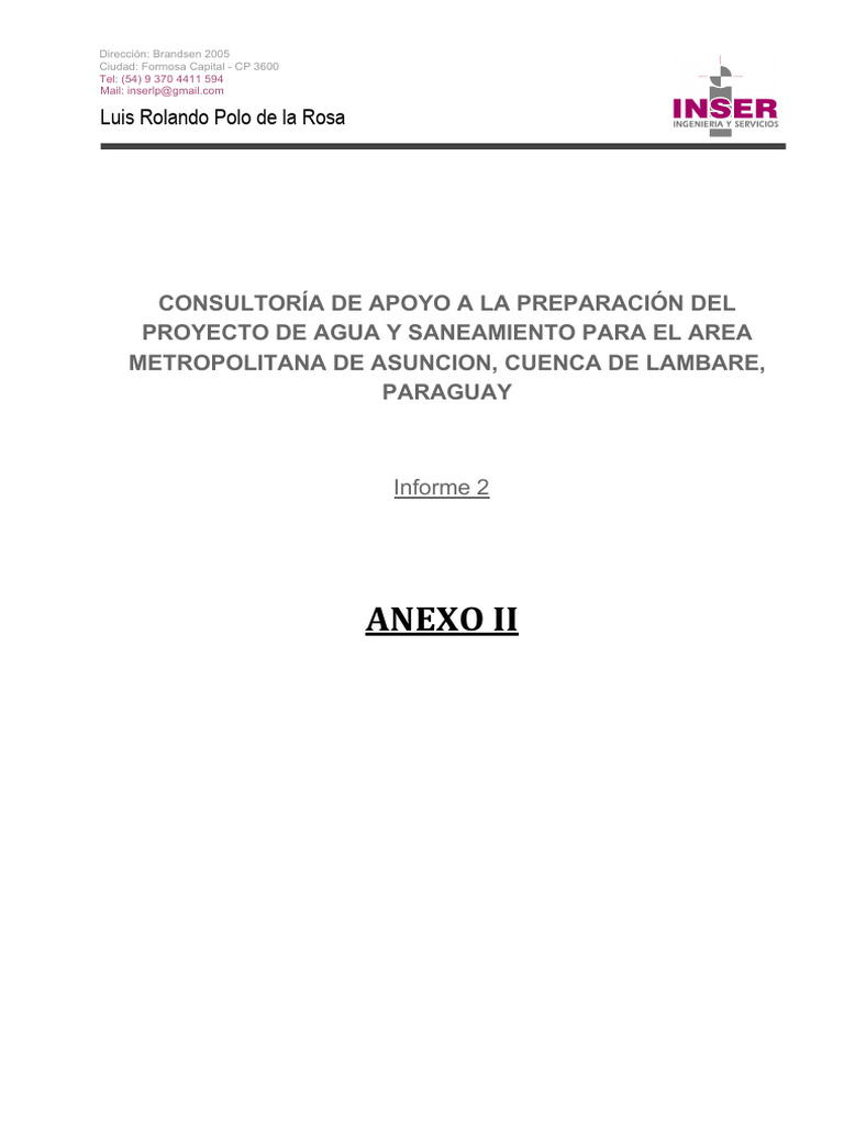 03 Anexo Ii | PDF