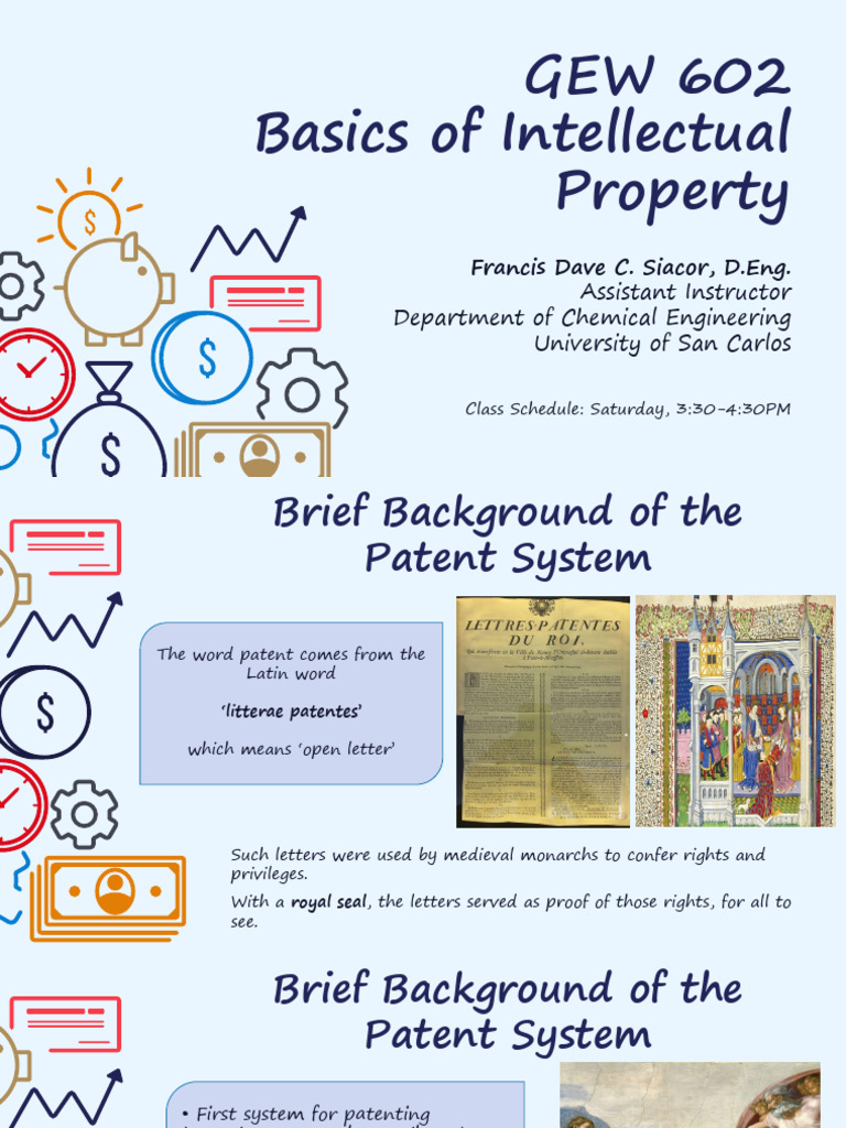 Module 1 - Introduction To Intellectual Property | PDF