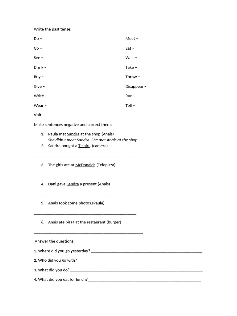 6th Grade Exam Practice | PDF