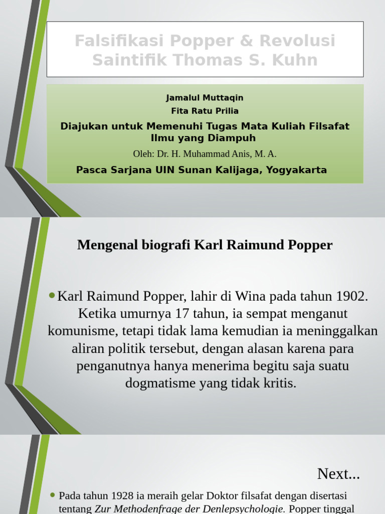 Revolusi Santifik Khun | PDF | Filsafat