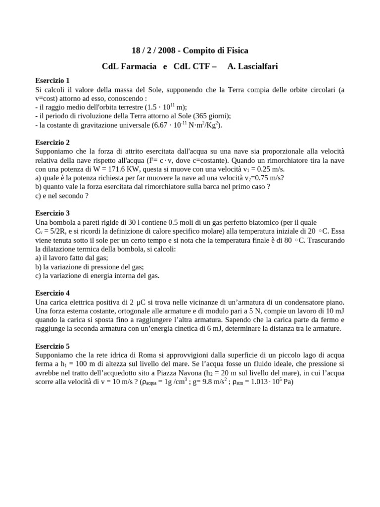 Unico180208 Con Soluz | PDF