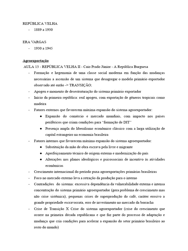 Prova 1 - Resumo | PDF