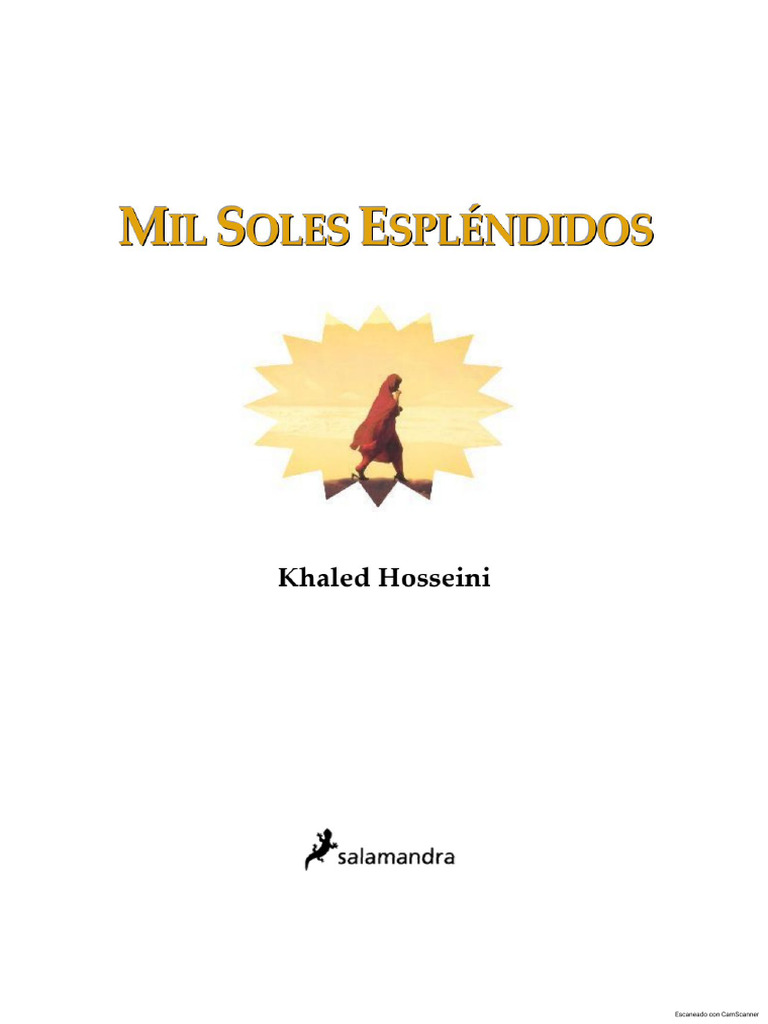 Mil Soles Esplendidos - Hosseini - Khaled | PDF