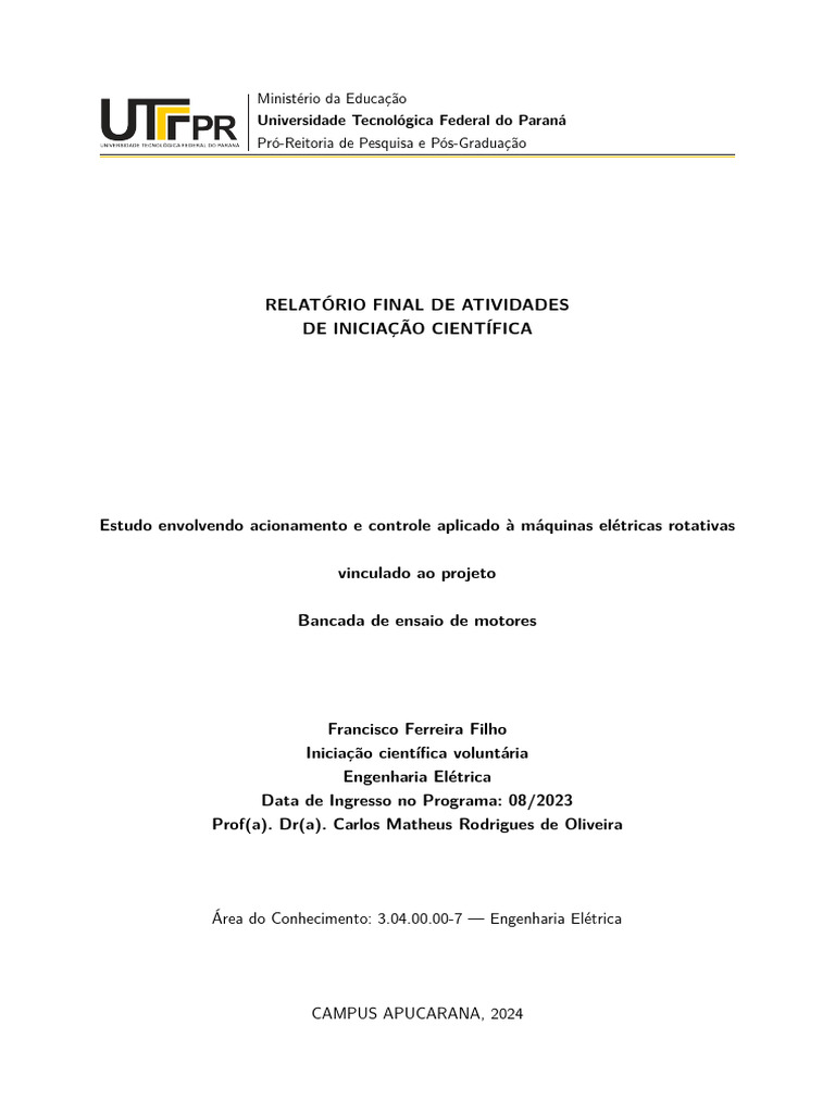 Relatório IC | PDF