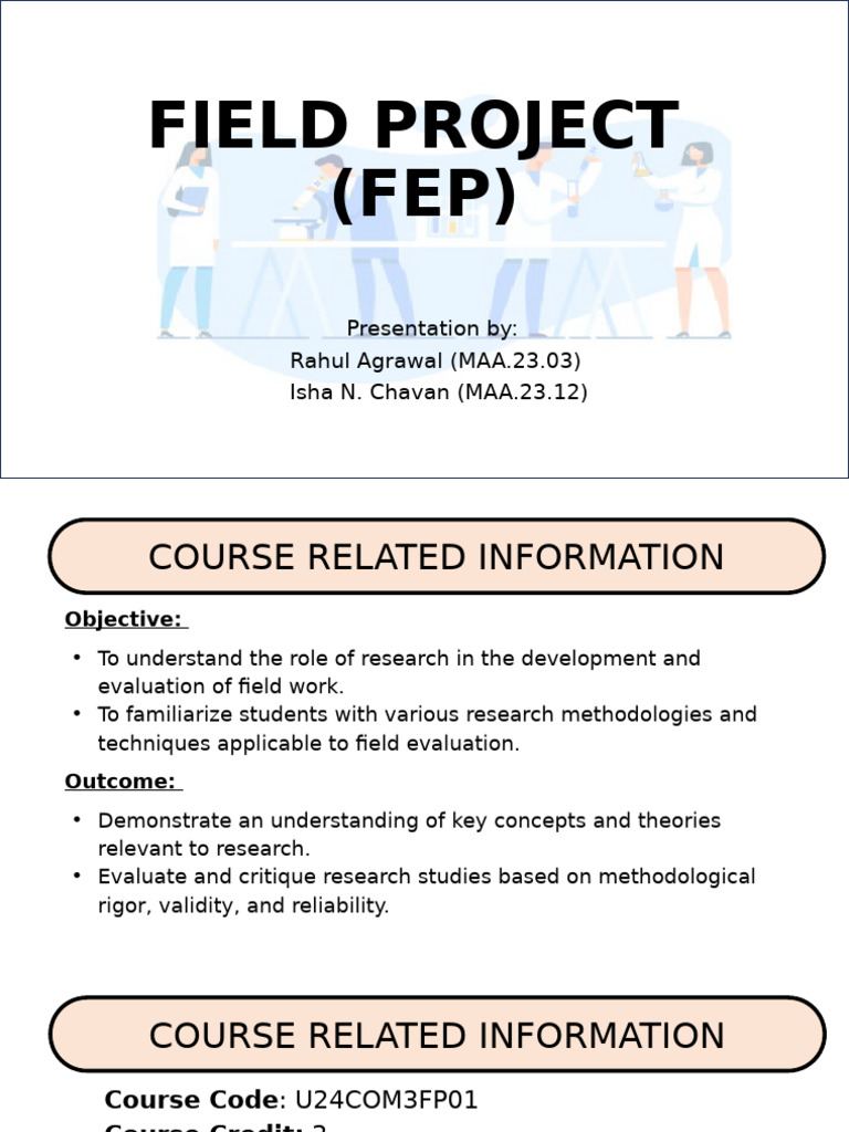 Field Project - (FEP) Final | PDF