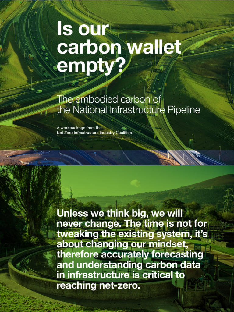 Nziic Embedded Carbon in Infrastructure | PDF
