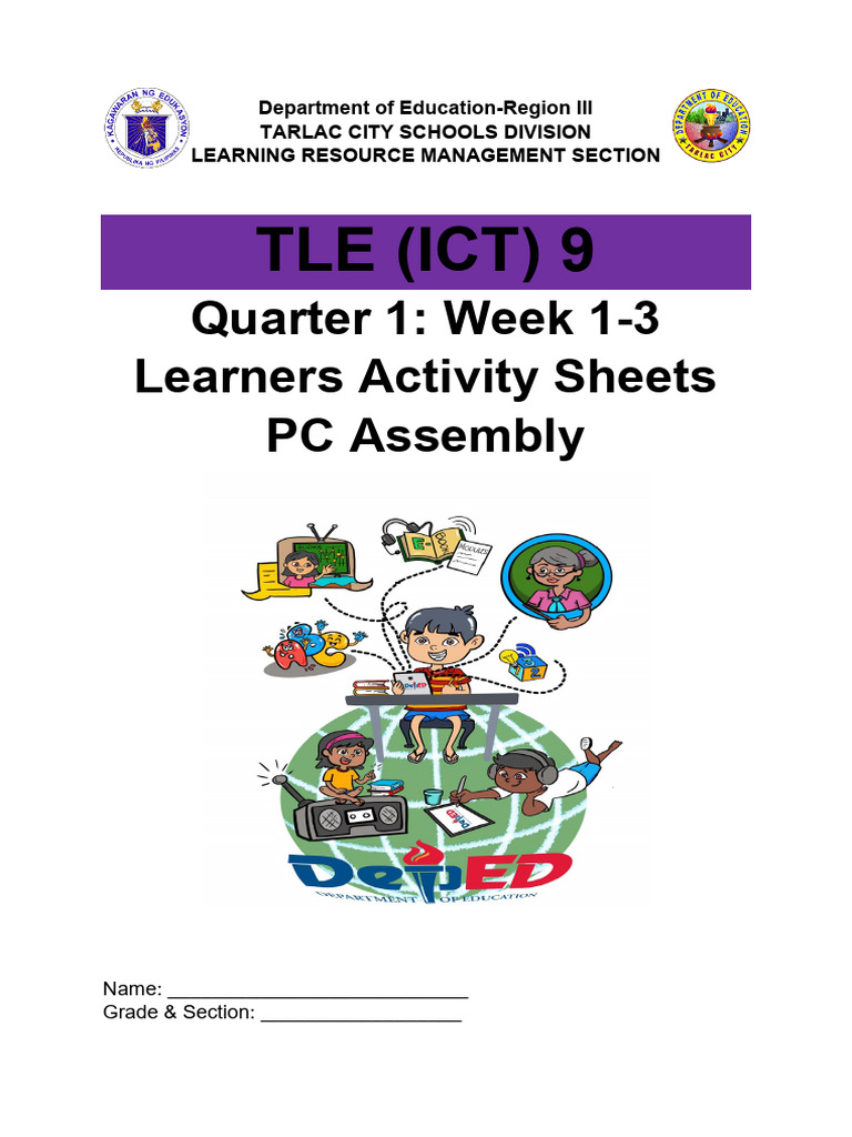 Learners Activity Sheets ICT9 1 3wk | PDF