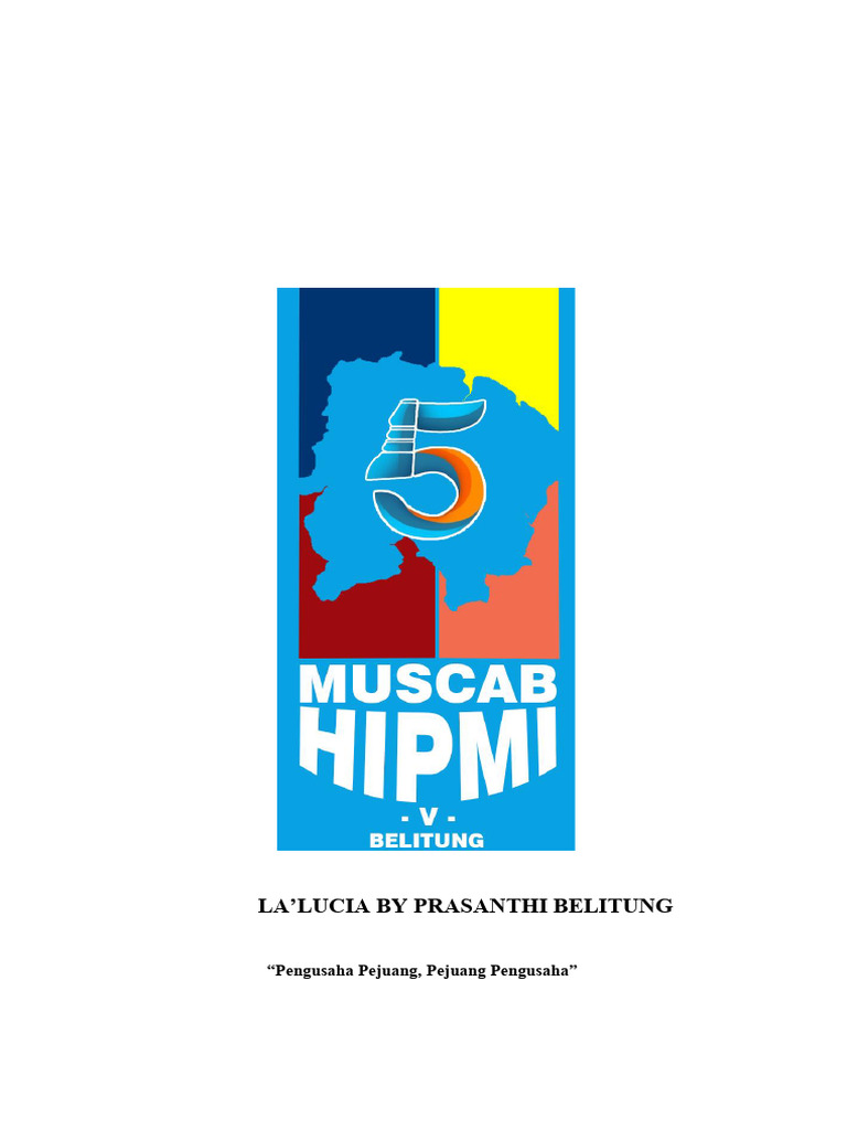 Draft Pokok-Pokok Pikiran Dan Rekomendasi BPC Hipmi Kabupaten Belitung ...