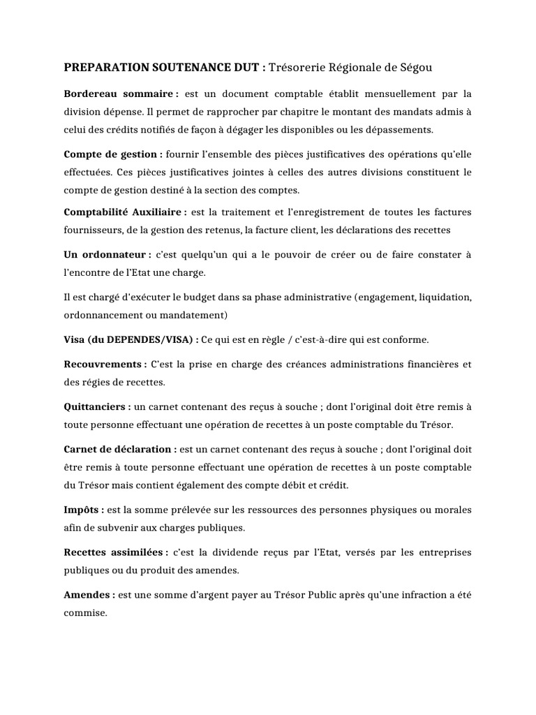 Preparation Soutenance | PDF