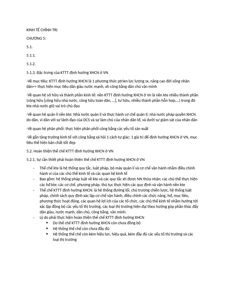 Ktct-My Note - Chương 5 | PDF