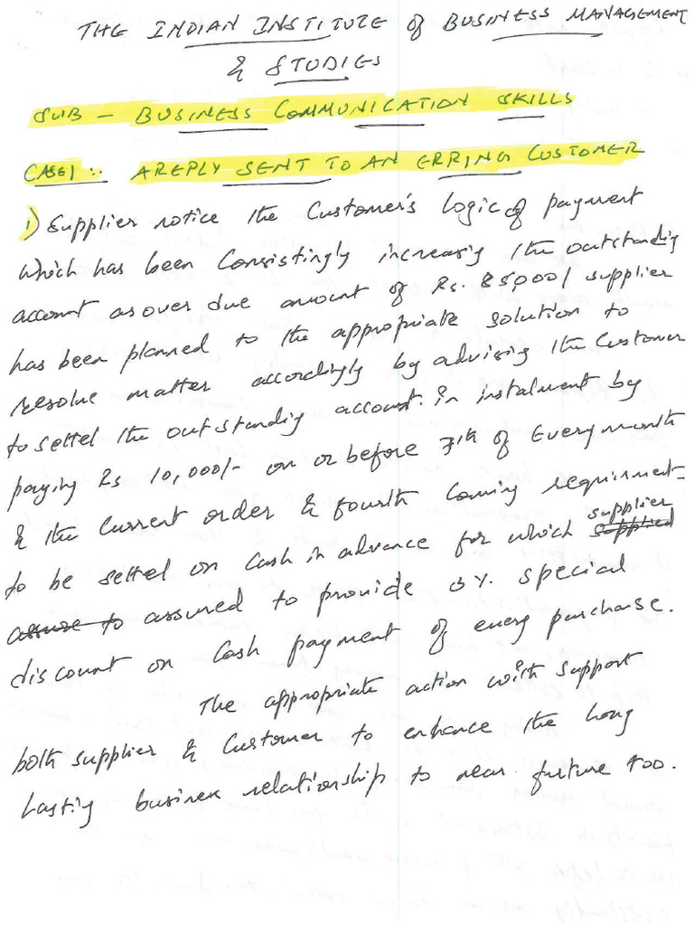 Business Communication Front Sheets | PDF