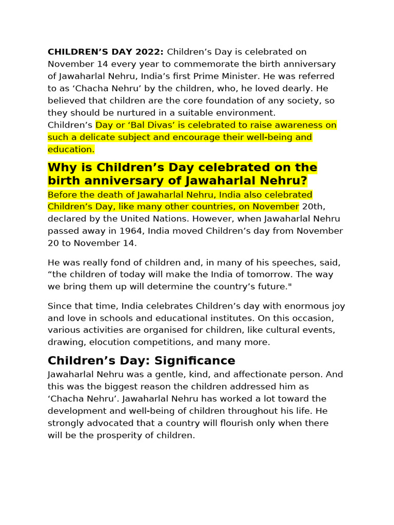 CHILDREN | PDF