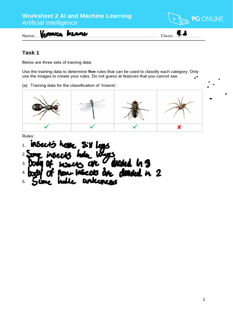 2.2a Worksheet 2 | PDF
