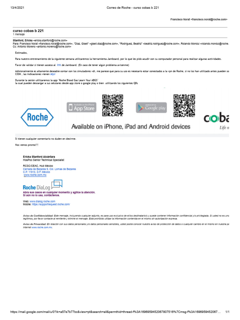 2 - Correo CEAC Ericka-Curso Cobas B 221 | PDF