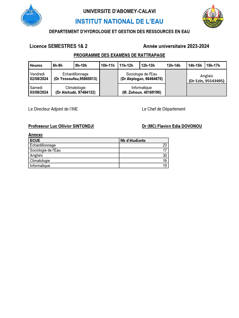 2024 Examen Rattrapage 2 | PDF