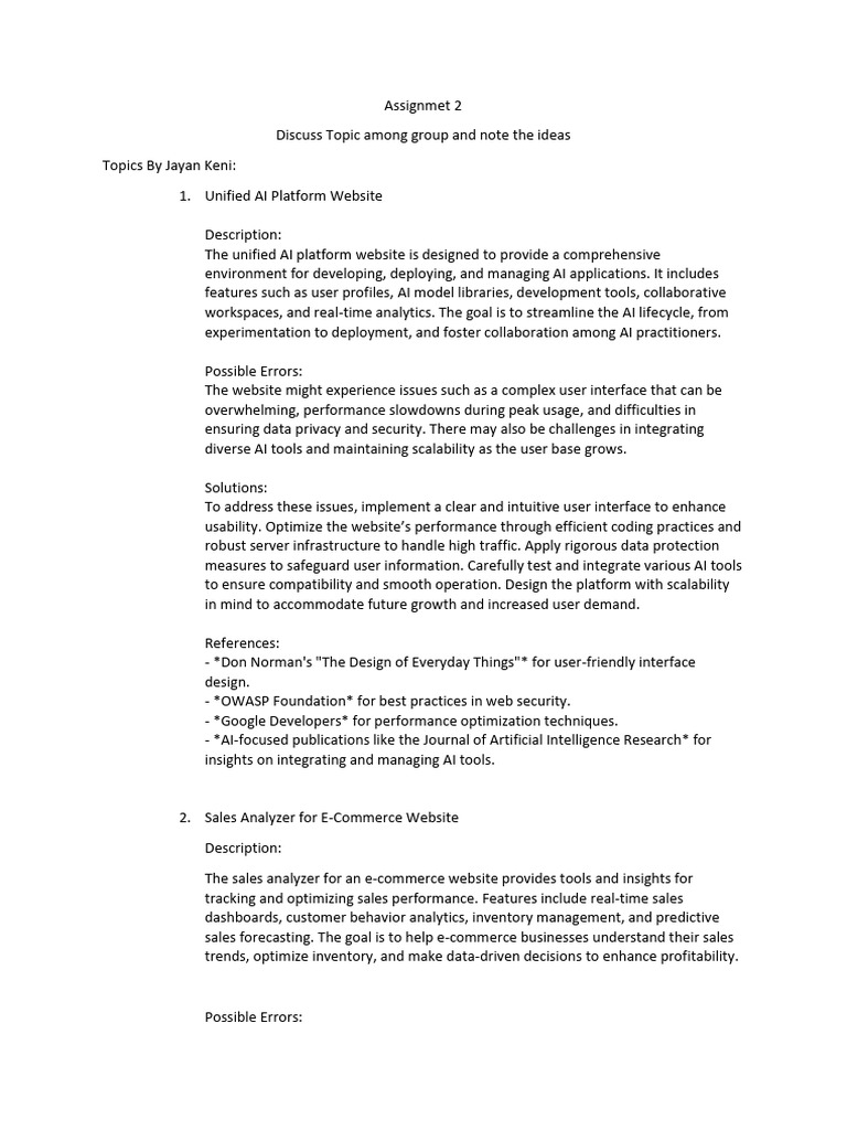 Assignmet 2 CPP - JAYAN | PDF