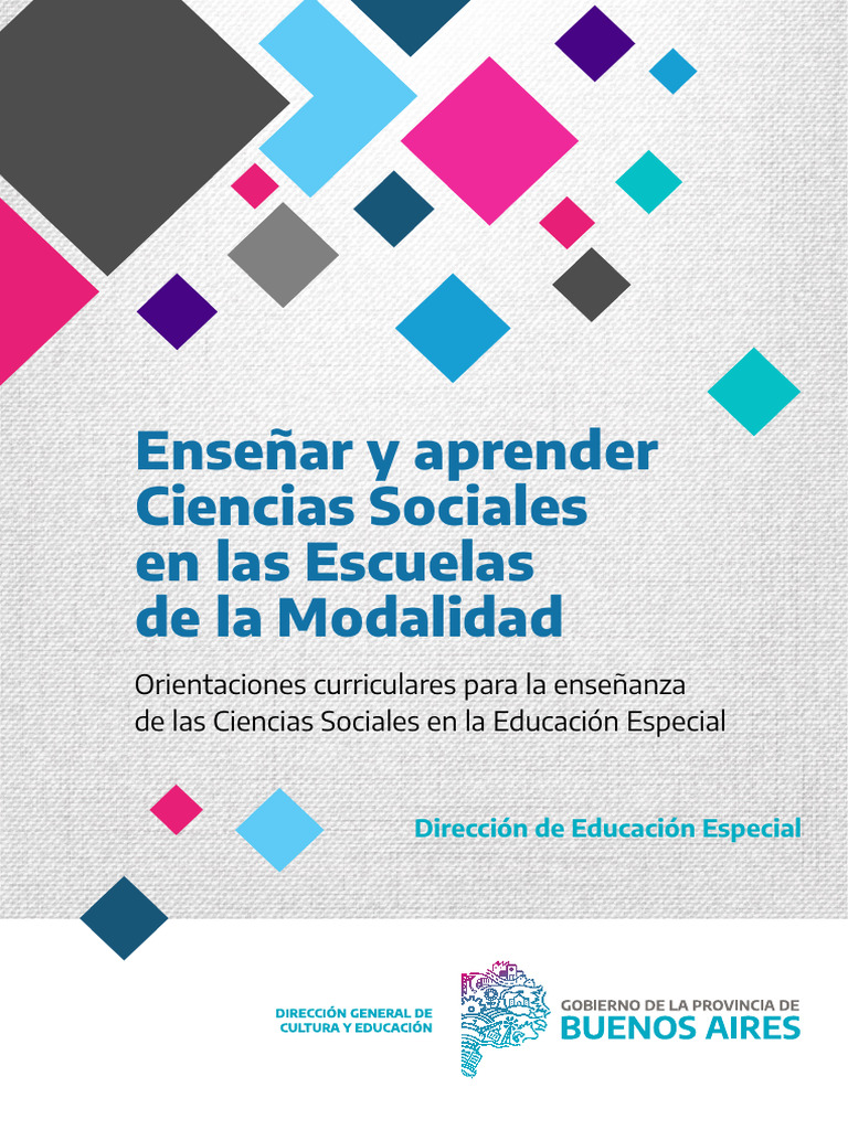 Enseñar y Aprender Ciencias Sociales en Las Escuelas de La Modalidad ...