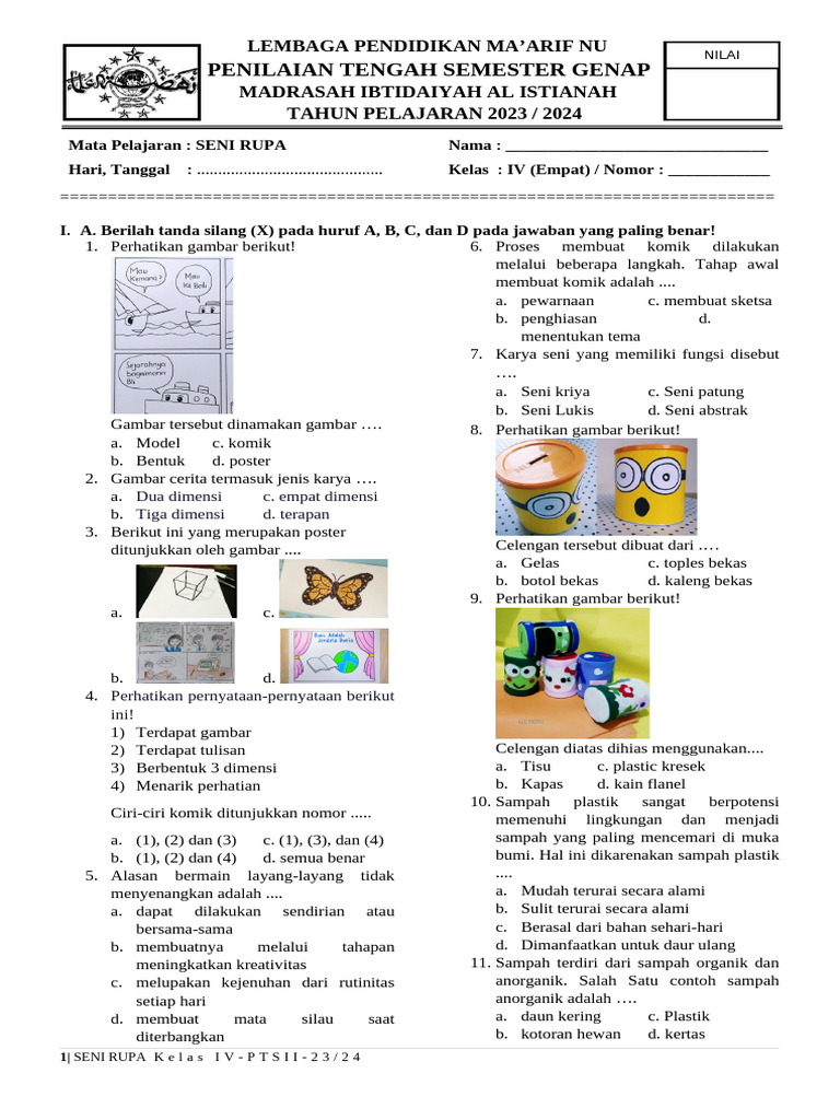 Soal Ipas KLS Iv | PDF