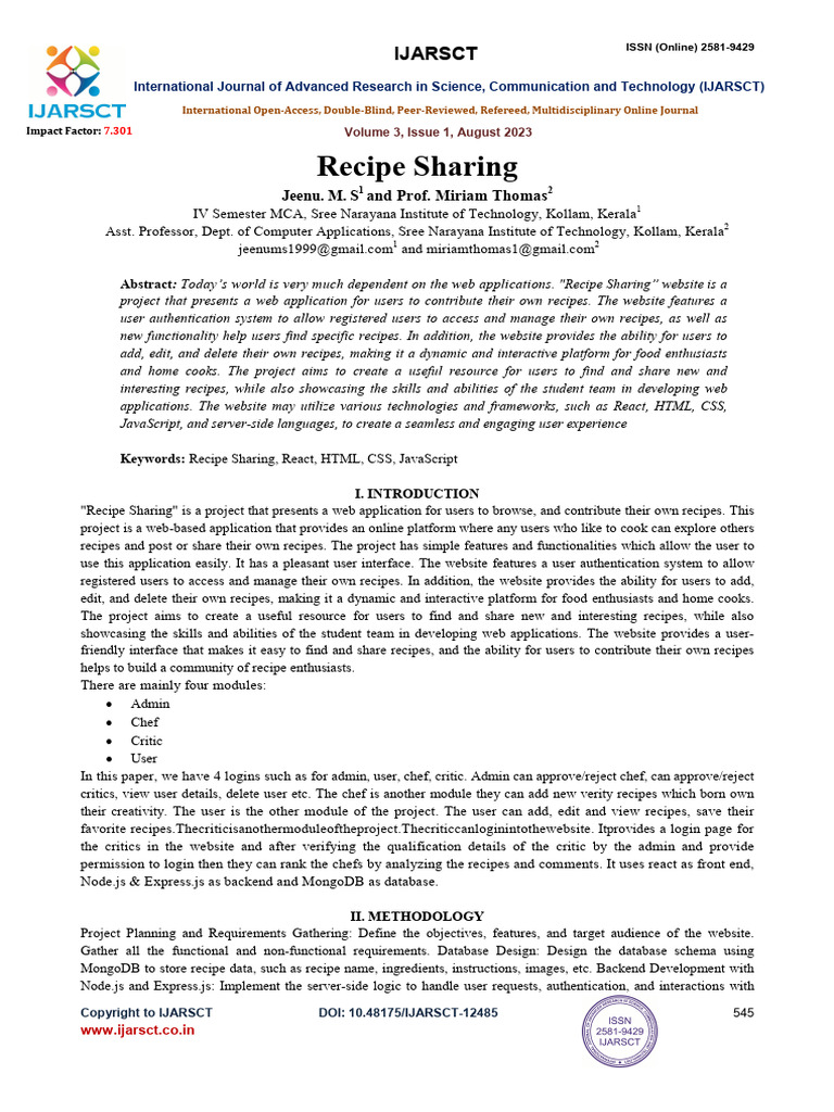 Research Paper | PDF