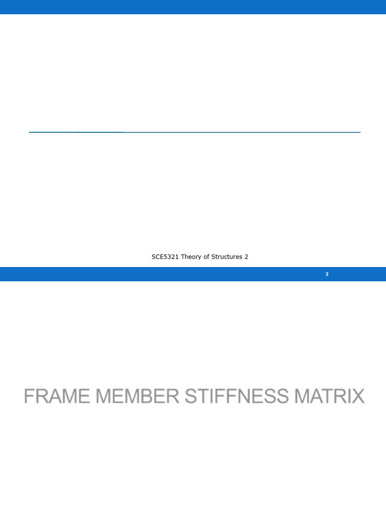 Topic 3 - Frame Element | PDF