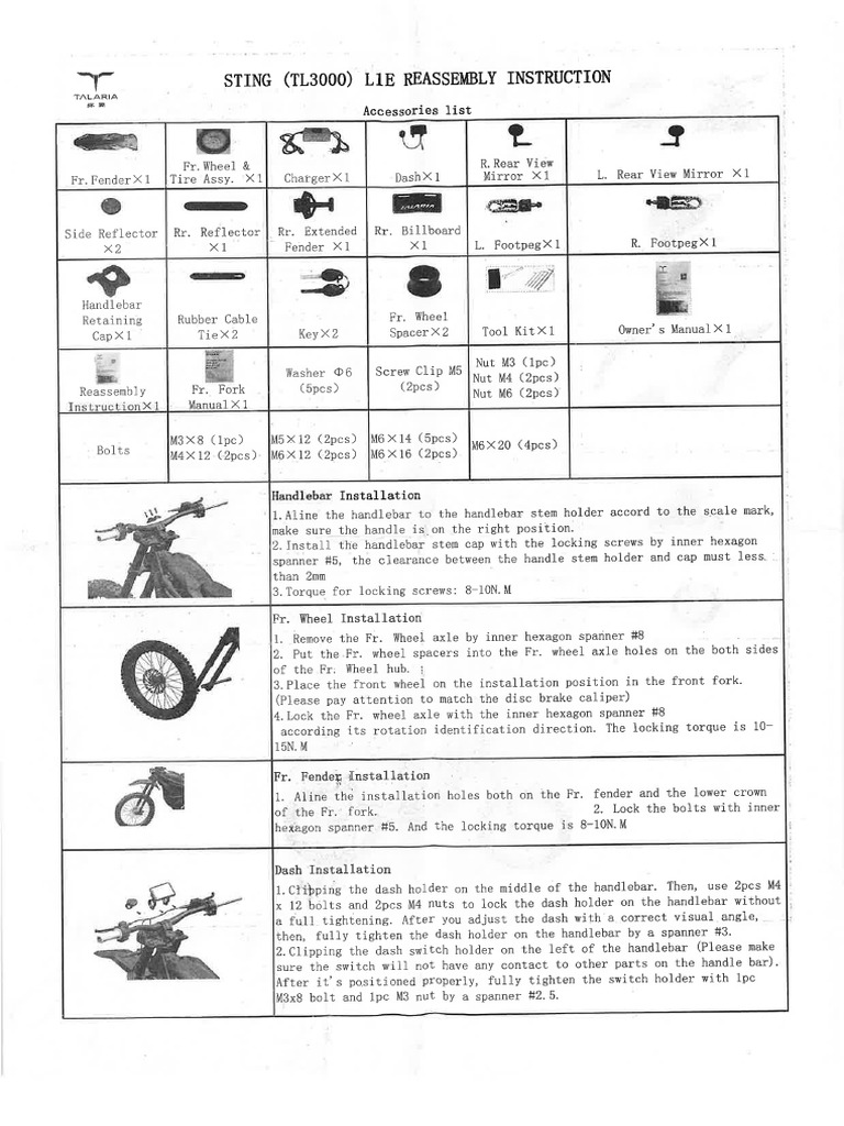 Instrucciones de Montaje | PDF