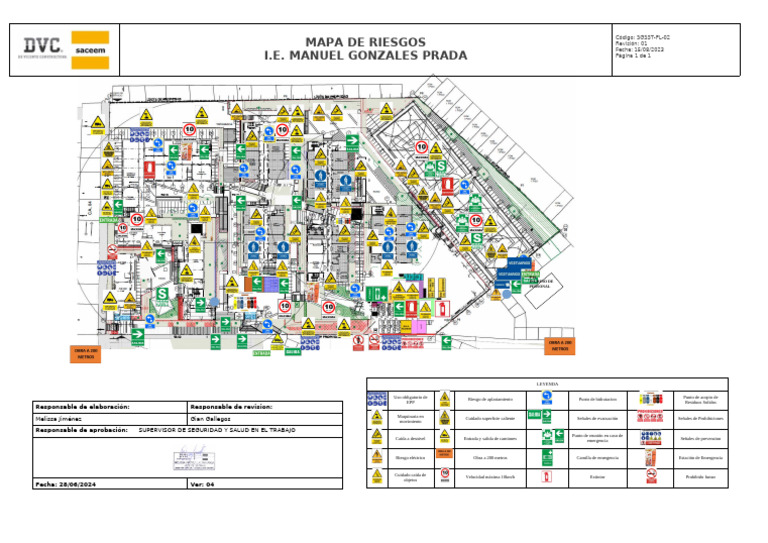 Mapa de Riesgo Rev.04 Junio | PDF