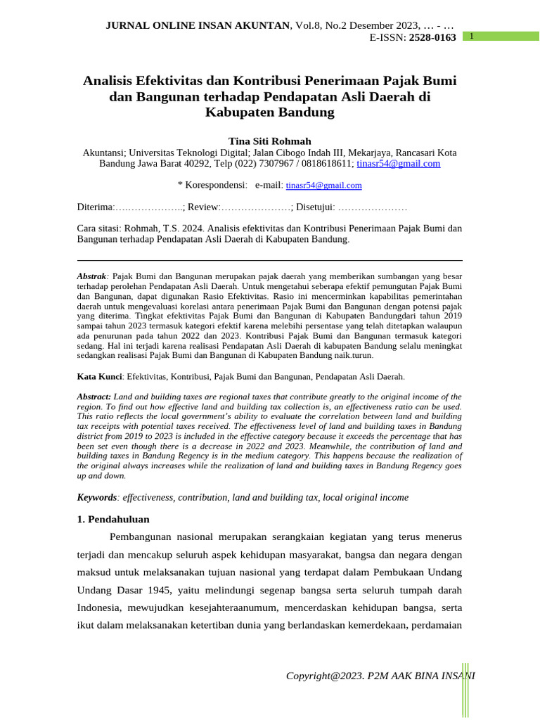 Jurnal Tina Siti Rohmah | PDF