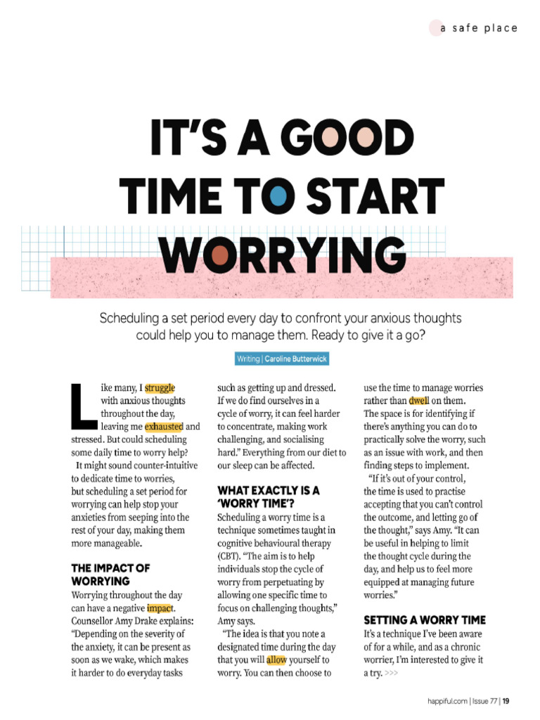 Time To Worry - Merged | PDF