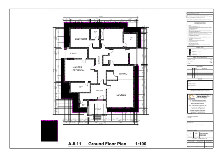 ENGR PRESLEY Floor Plan | PDF | Concrete | Architectural Elements