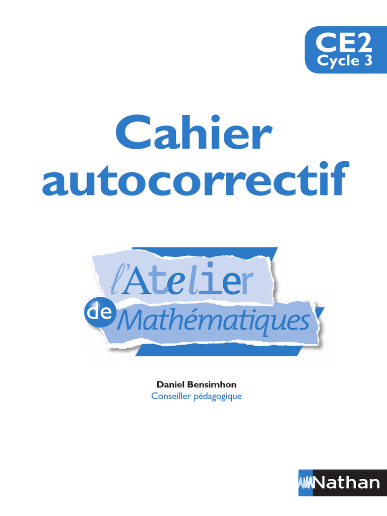 NATHAN - CE2 - Atelier de Math 233 Matiques - Correction | PDF