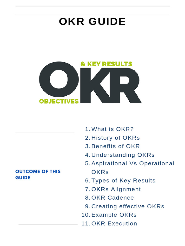 OKR - Linkedin | PDF