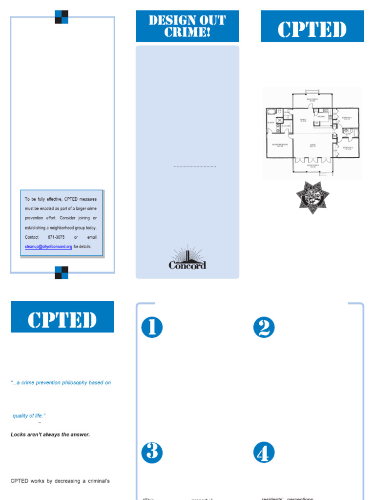 Crime Prevention Through Environmental Design | PDF