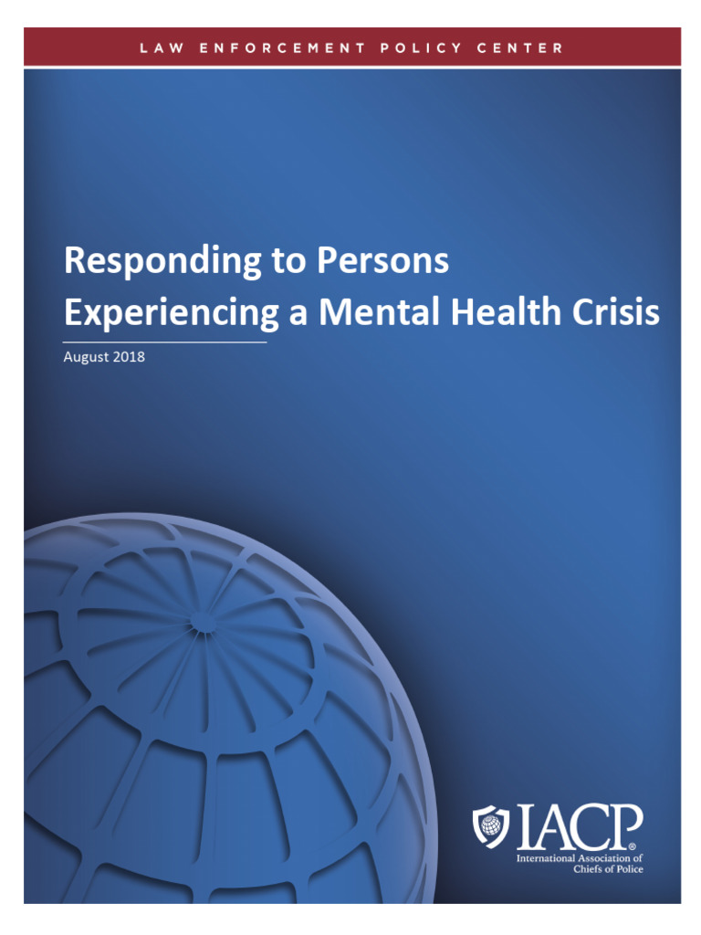 Mental Health Crisis Response FULL - 06292020 | PDF