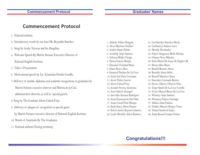 Protocolo National | PDF