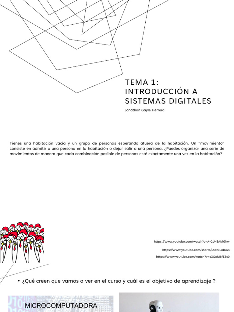 Introducción A Sistemas Digitales | PDF