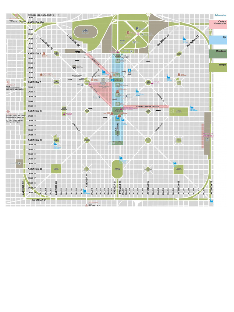 Mapa de La Plata | PDF